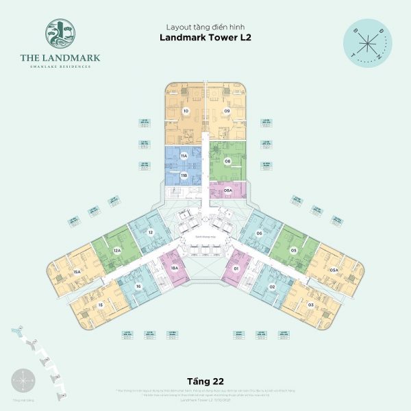 The Landmark Swanlake Residences - Những con số biết nói trong thiết kế ...