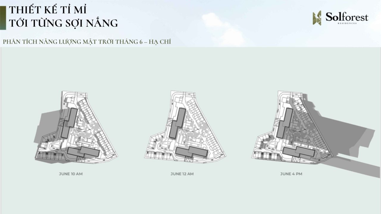 Thiết kế Sol Forest Ecopark - Điều tiết không khí bên trong nhờ thiết kế