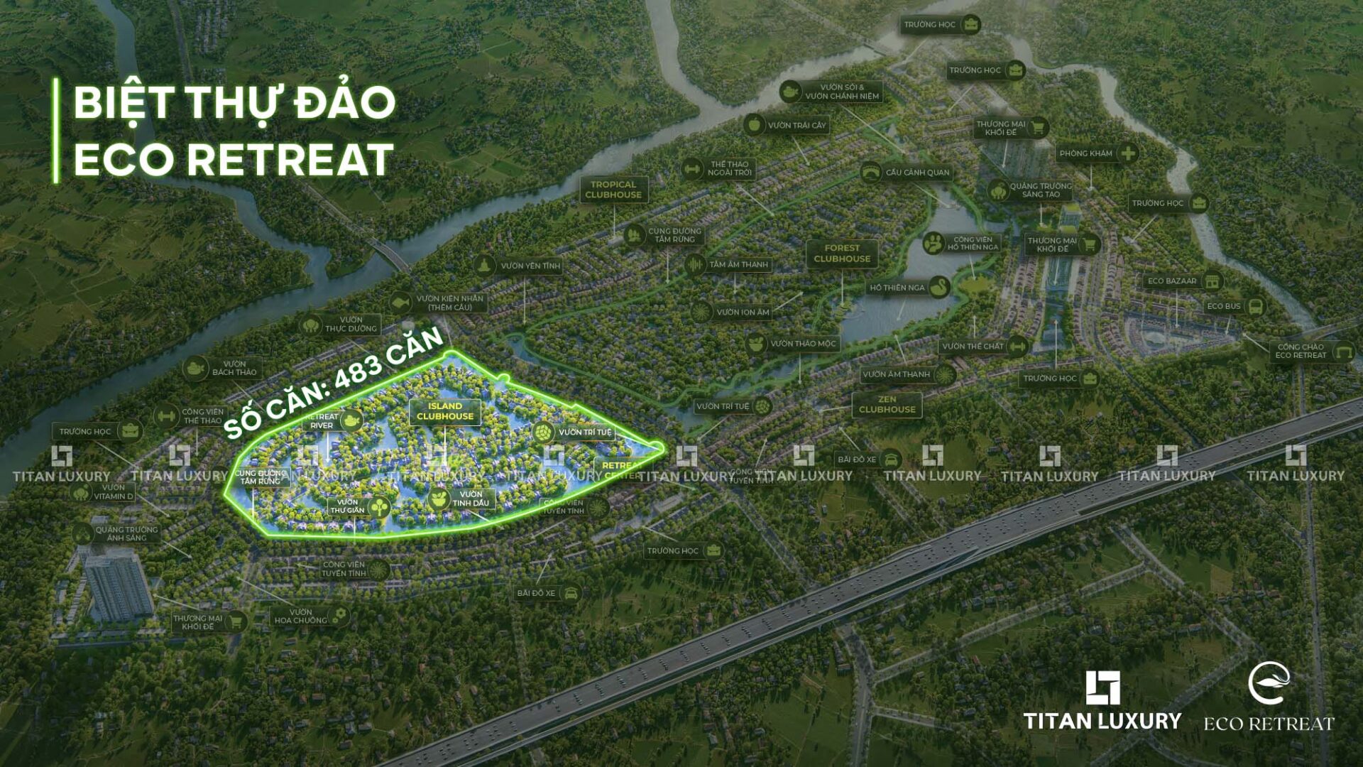 Giá Bán Biệt Thự Đảo Eco Retreat - Retreat Island