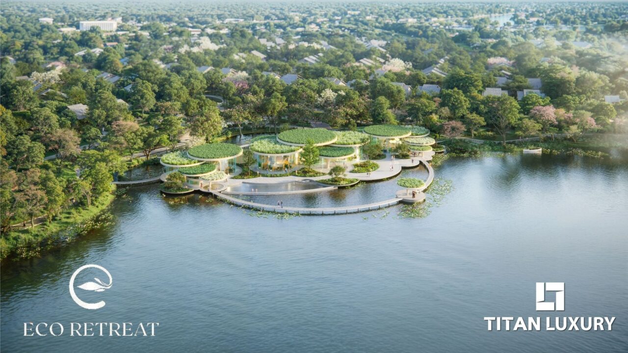 Forest Clubhouse Eco Retreat công trình nổi trên mặt nước đầy ấn tượng